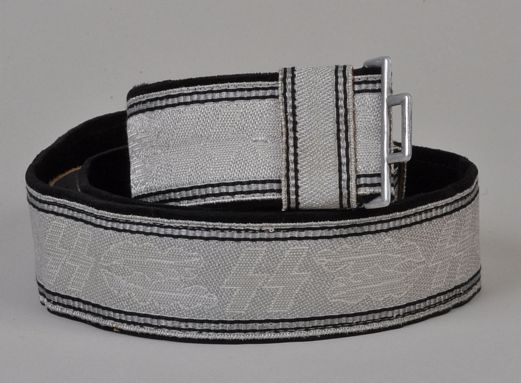 Regimentals | GERMAN WWII ALLGEMEINE SS BROCADE BELT.