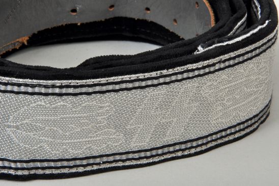 Regimentals | GERMAN WWII ALLGEMEINE SS BROCADE BELT.