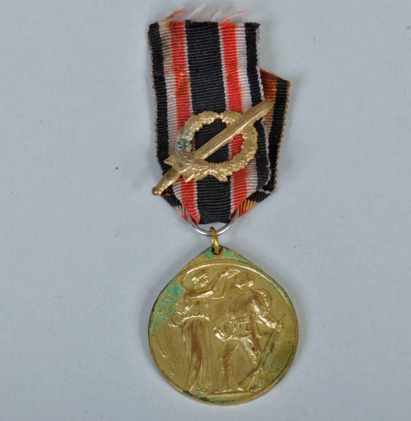 Regimentals | GERMAN WWI VETERANS HONOUR LEGION MEDAL.