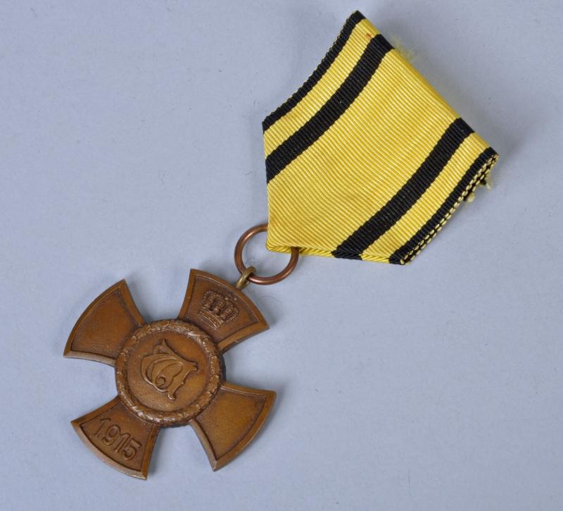 Regimentals | GERMAN WWI WURTTEMBERG WILHEMS CROSS CROSS FOR WAR SERVICE.