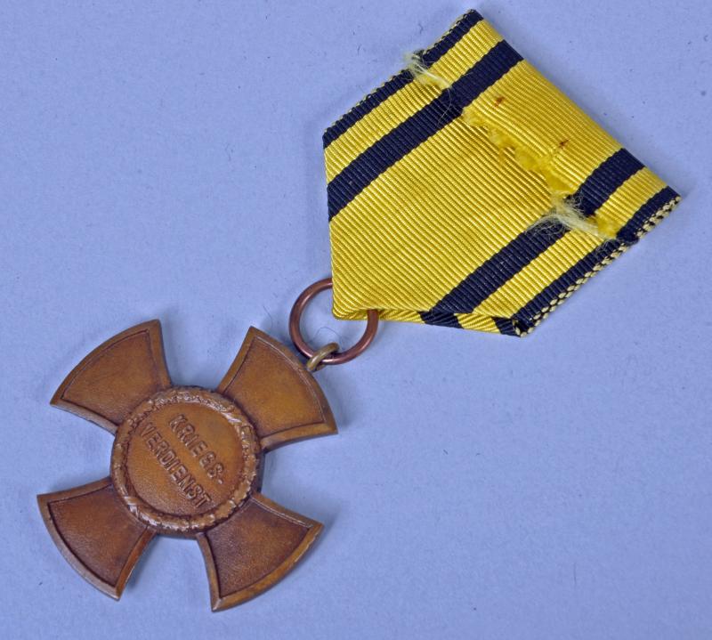 Regimentals | GERMAN WWI WURTTEMBERG WILHEMS CROSS CROSS FOR WAR SERVICE.