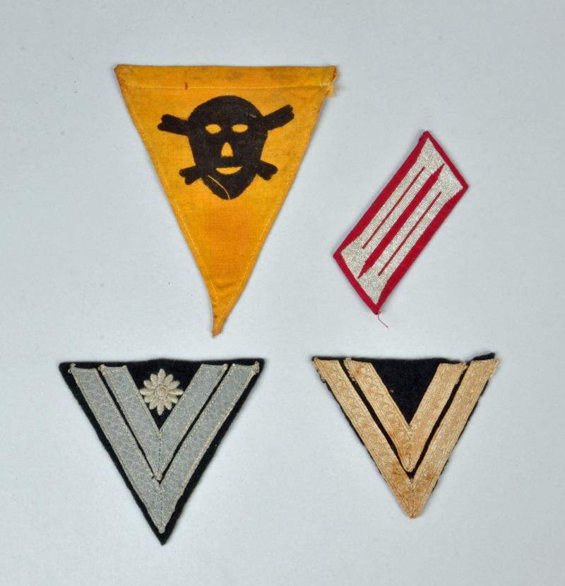 Regimentals | GERMAN WWII 4 ITEMS OF THIRD REICH INSIGNIA.