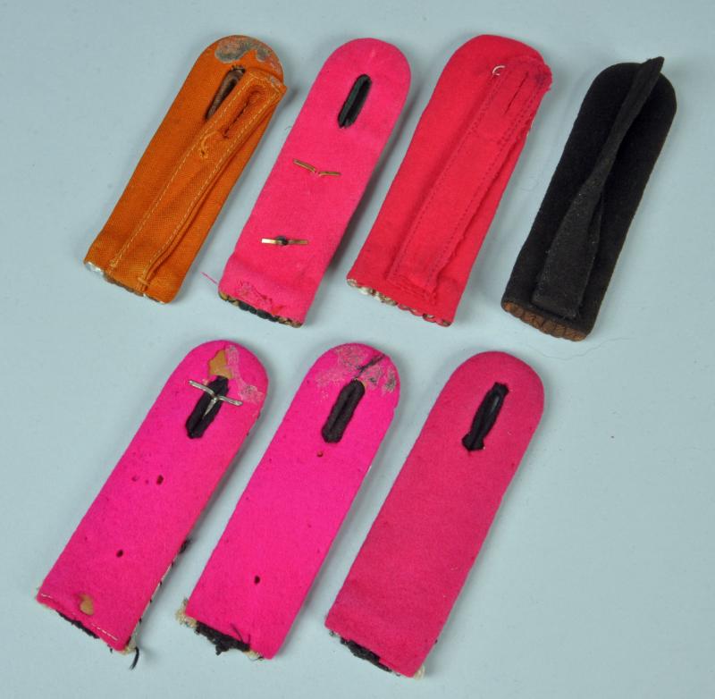 Regimentals | GERMAN WWII GROUPING OF POLICE SHOULDER BOARDS