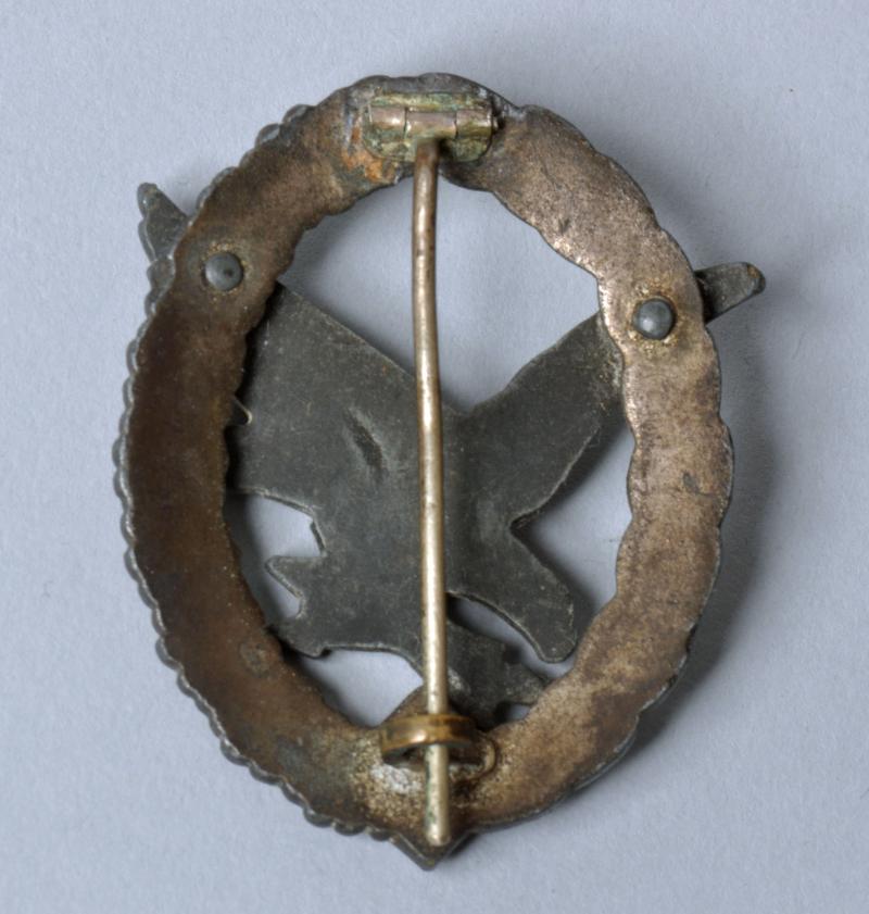 Regimentals | GERMAN WWII LUFTWAFFE AIR GUNNER BADGE.