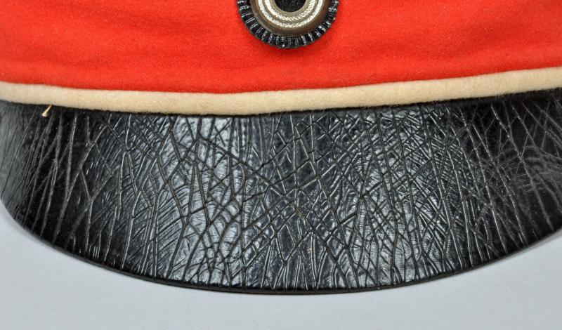 Regimentals | GERMAN WWI GUARD DU CORPS OFFICERS VISOR CAP.