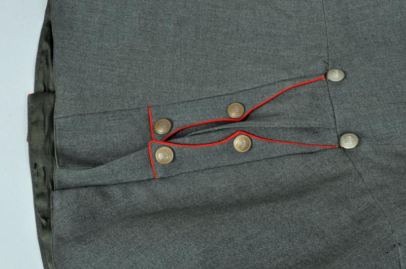 Regimentals German Wwi Prussian Regiment 27 Officers 1910 Tunic