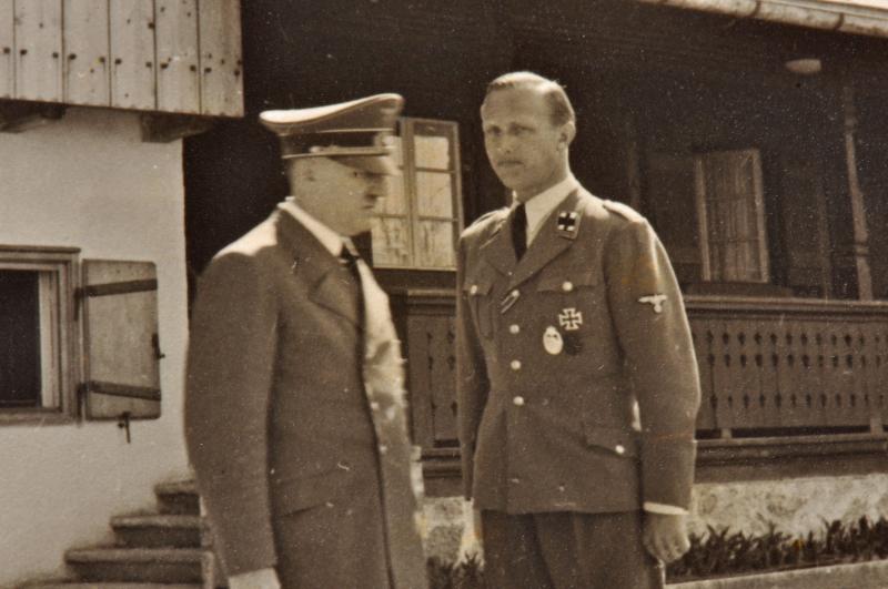 Regimentals | GERMAN WWII ADOLF HITLER AND FRITZ DARGES TOGETHER AT ...