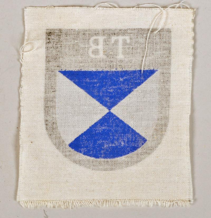 Regimentals | GERMAN WWII TEREK COSSACK POLICE SHIELD.