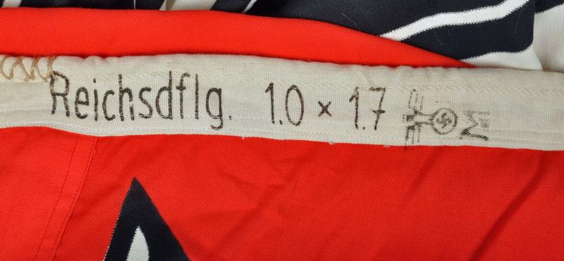 Regimentals | GERMAN WWII STATE SERVICE FLAG NEAR MINT.