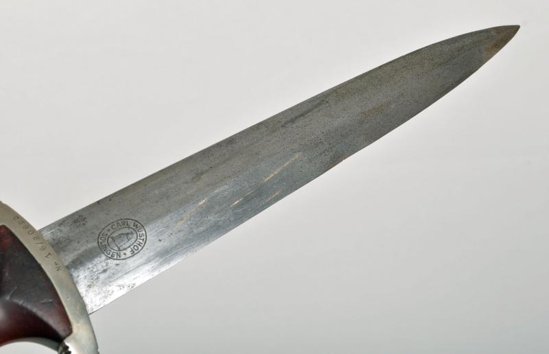Regimentals | GERMAN WWII SA MODEL 33 MANS DAGGER.