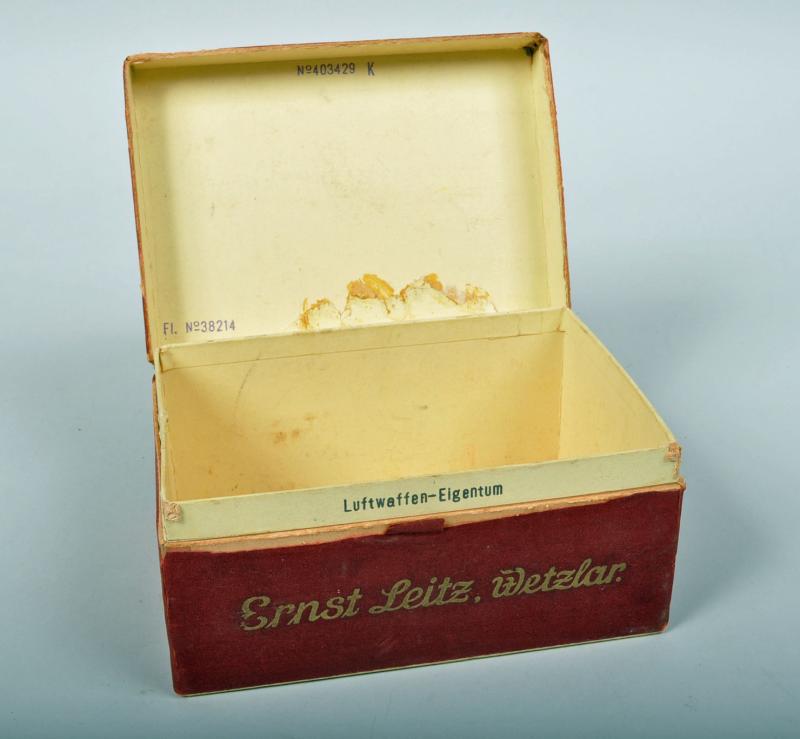 Regimentals | GERMAN WWII LEICA CAMERA BOX.