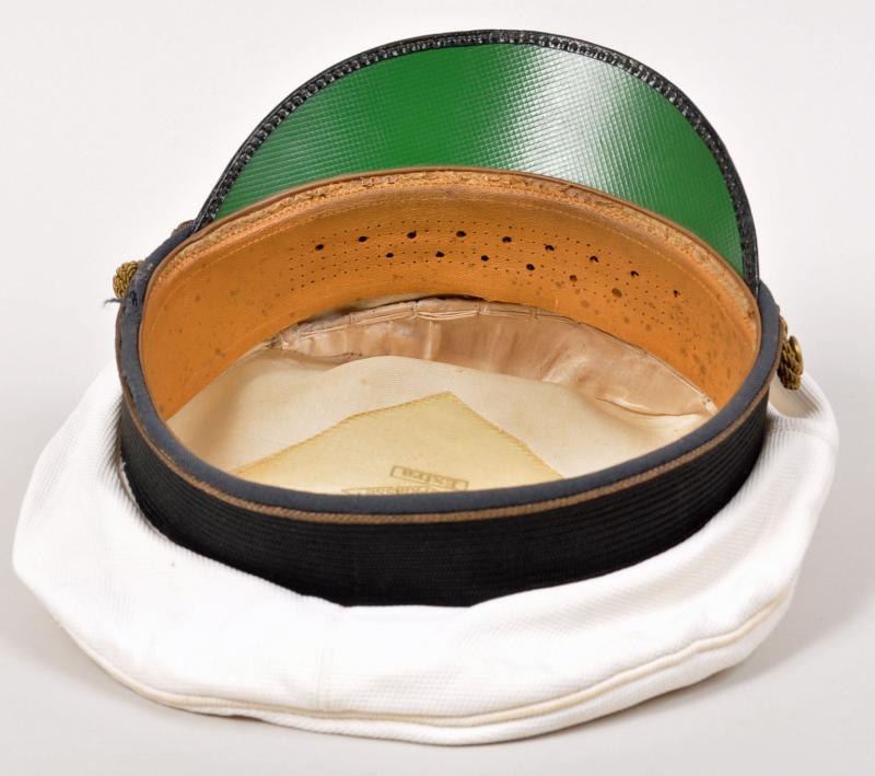 Regimentals | GERMAN WWII LUFTWAFFE GENERALS WHITE TOP VISOR CAP.