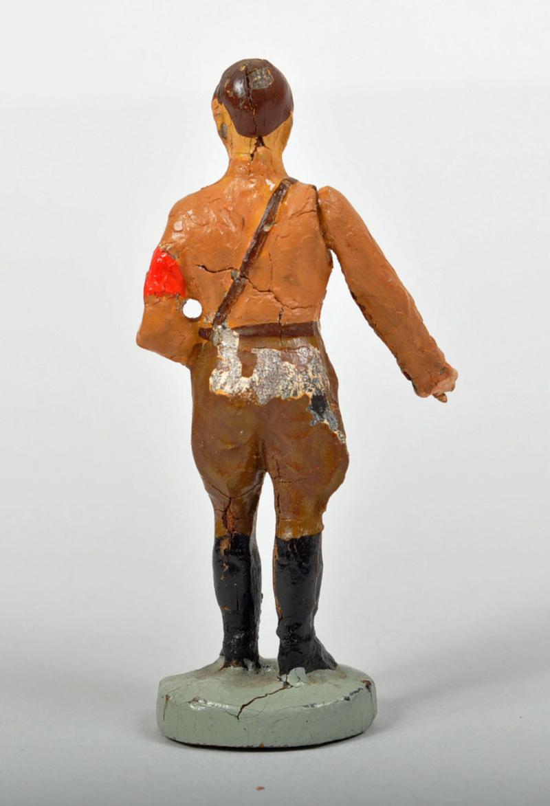 Regimentals | GERMAN WWII ADOLF HITLER ELASTOLIN FIGURE.