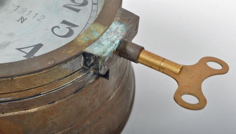 Regimentals | GERMAN WWII KRIEGSMARINE BULKHEAD CLOCK.