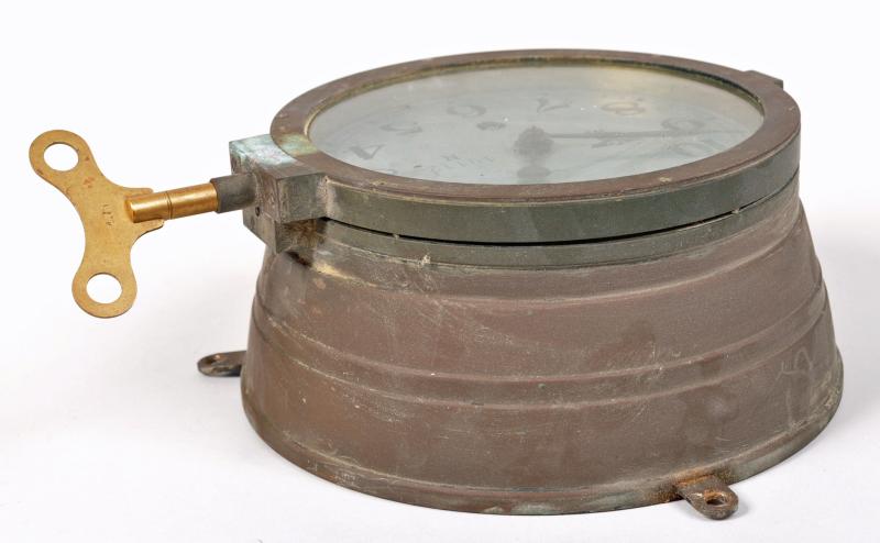 Regimentals | GERMAN WWII KRIEGSMARINE BULKHEAD CLOCK.