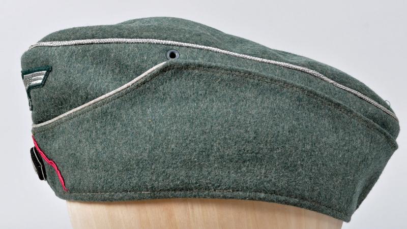 Regimentals | GERMAN WWII SMOKE TROOP OFFICERS OVERSEAS CAP.