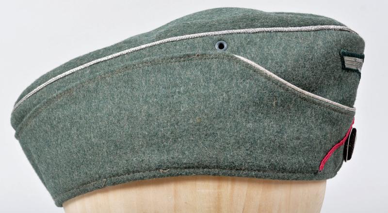 Regimentals | GERMAN WWII SMOKE TROOP OFFICERS OVERSEAS CAP.