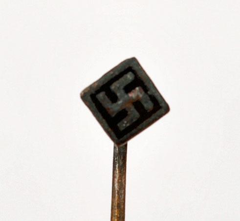 Regimentals | GERMAN WWII SWASTIKA SUPPORT PIN.