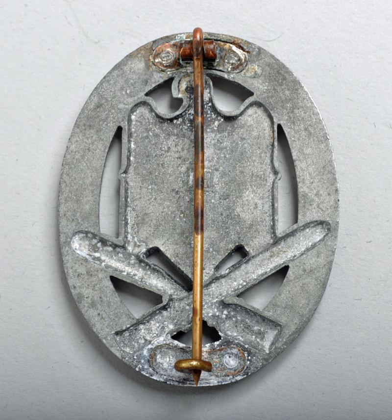 Regimentals | GERMAN WWII GENERAL ASSAULT BADGE IN SILVER BY JFS.