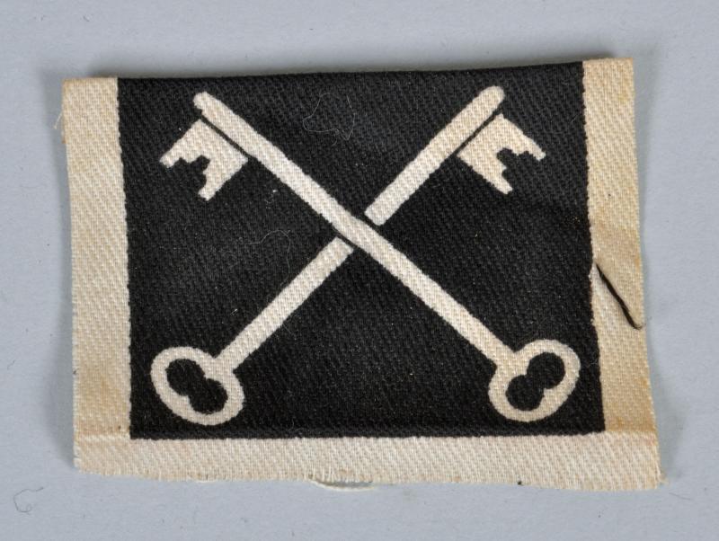 Regimentals | BRITISH WWII 2ND INFANRY DIVISION SINGLE PRINTED CROSSED ...