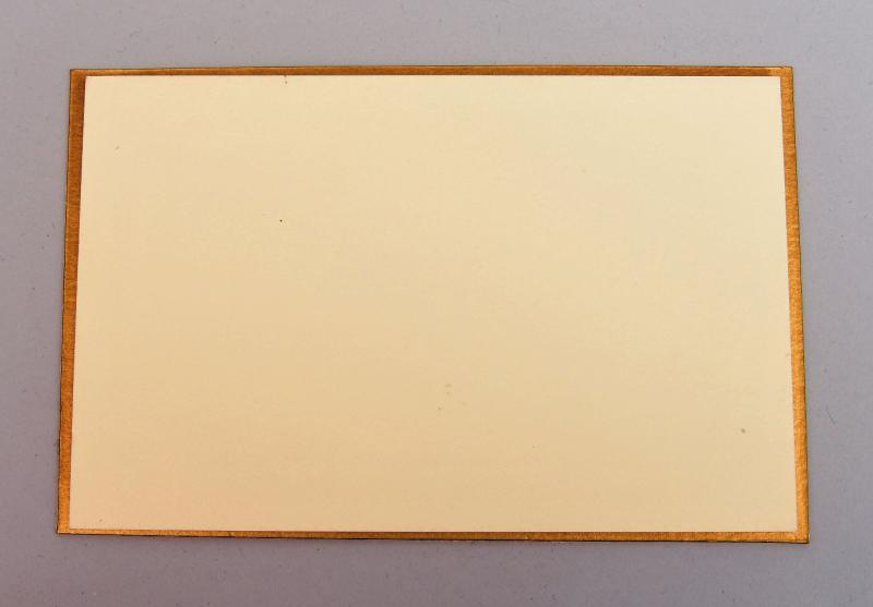 Regimentals | GERMAN WWII ADOLF HITLER DINNER INVITATION.