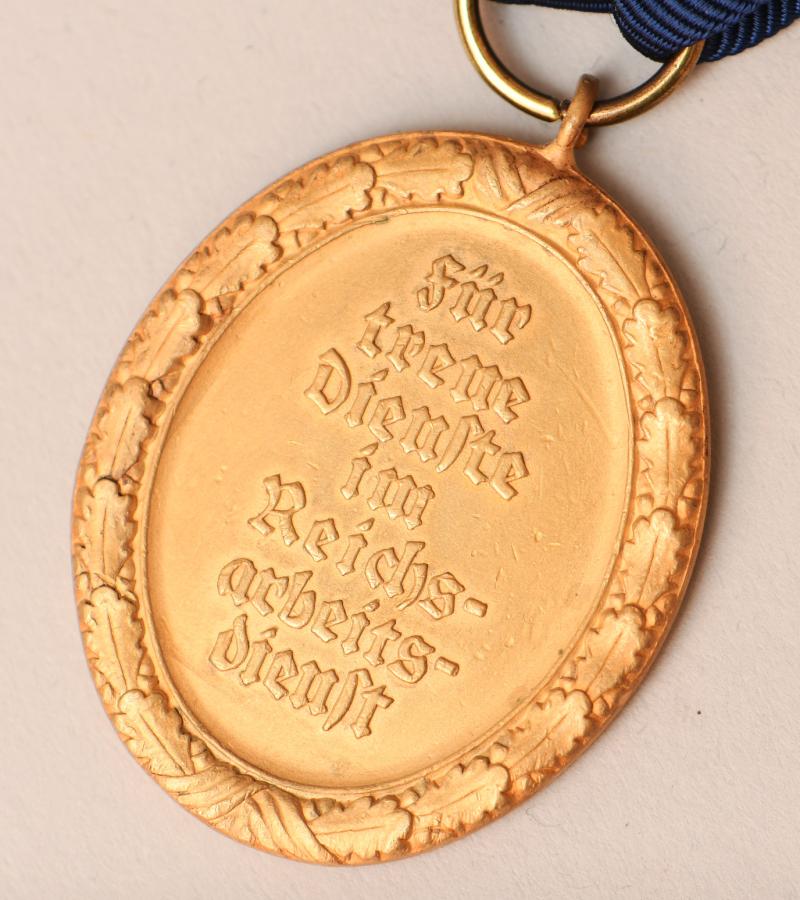Regimentals | GERMAN WWII RAD LONG SERVICE MEDAL FOR 25 YEARS.