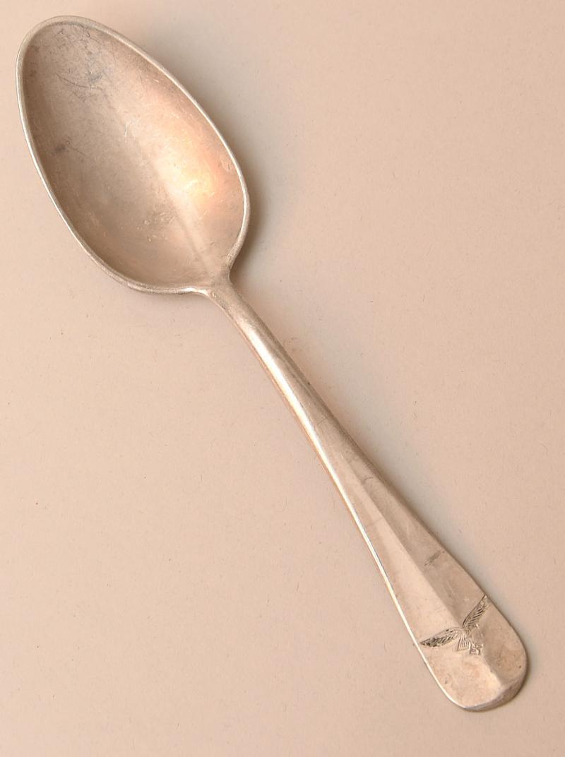 Regimentals | GERMAN WWII LUFTWAFFE CANTEEN SOUP SPOON.
