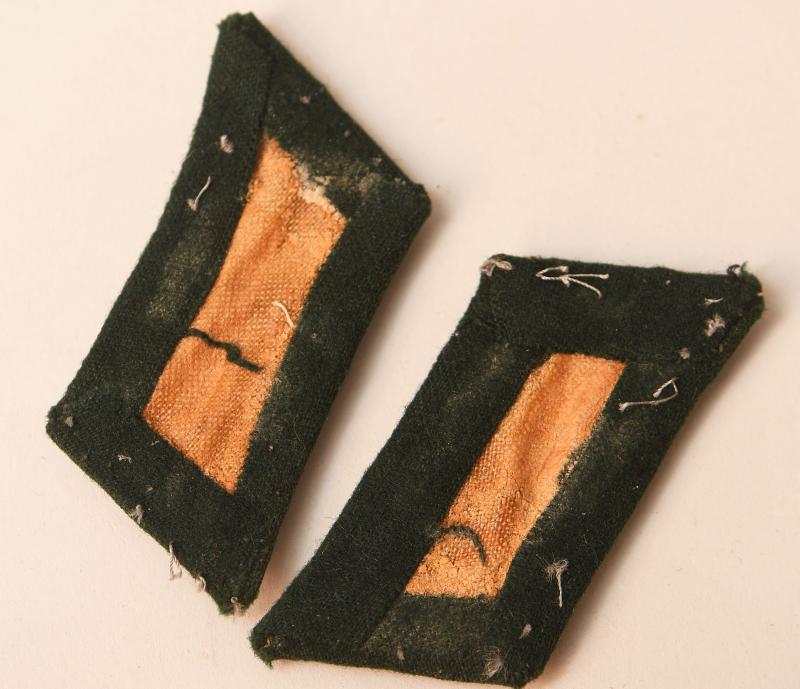 Regimentals | GERMAN WWII ARMY INFANTRY OFFICERS COLLAR PATCHES.