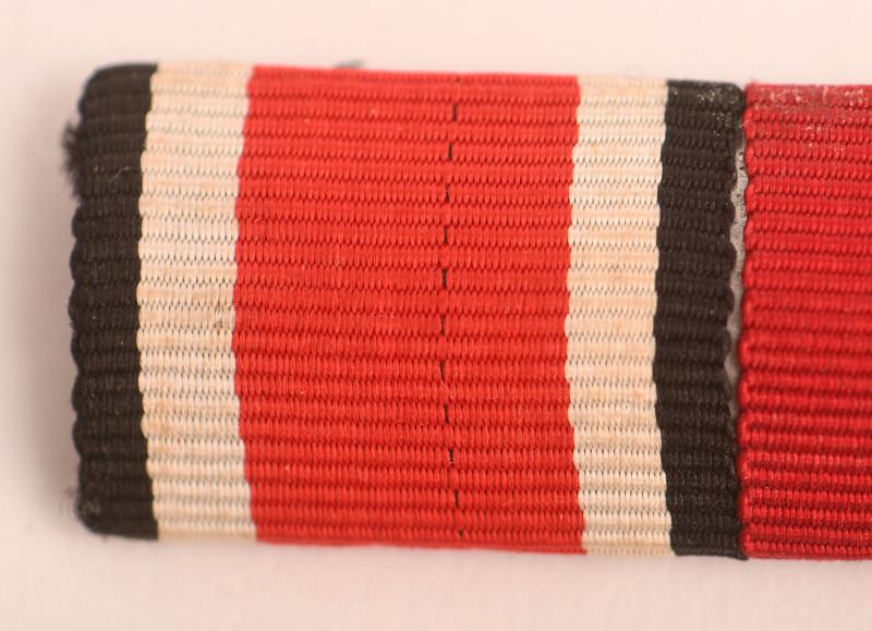 Regimentals | GERMAN WWII DOUBLE MEDAL RIBBON BAR.