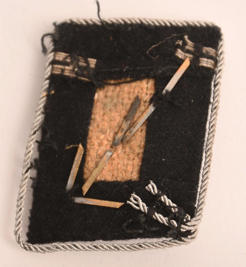 Regimentals | GERMAN WWII WAFFEN SS OBERSTURMFUHRER COLLAR PATCH.