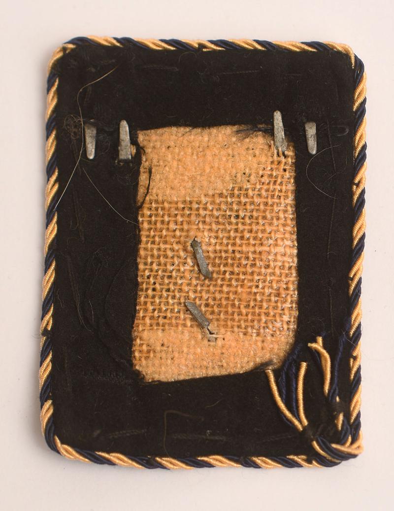 Regimentals | GERMAN WWII RAILWAY OFFICIALS COLLAR PATCH.