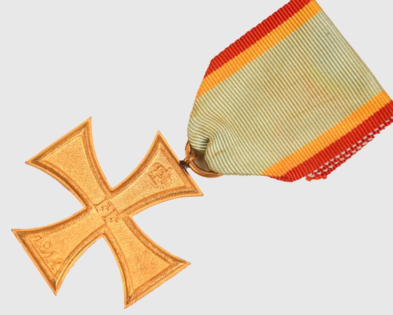 Regimentals | GERMAN WWI MECKLENBURG SCHWERIN WAR CROSS 1914.