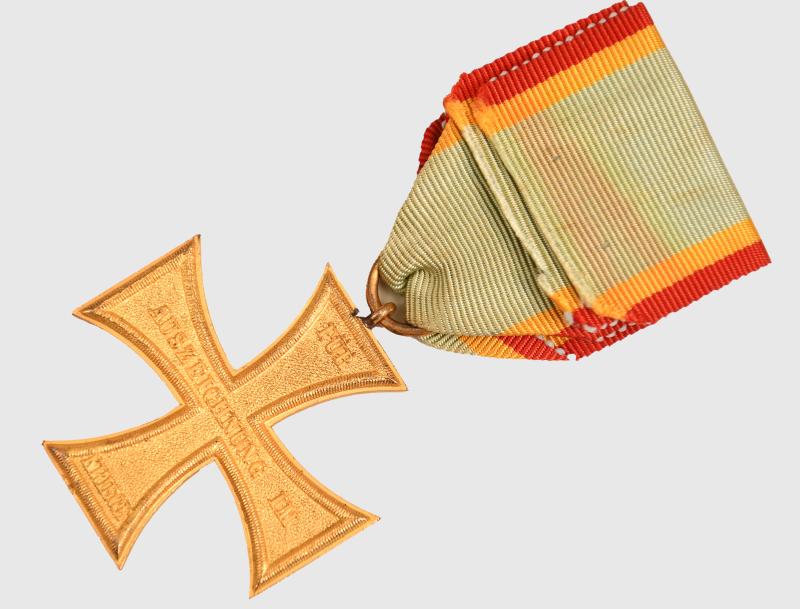 Regimentals | GERMAN WWI MECKLENBURG SCHWERIN WAR CROSS 1914.