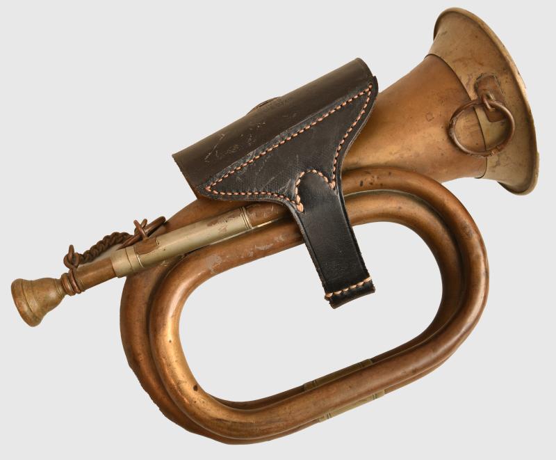 Regimentals | GERMAN WWII MILITARY BUGLE.