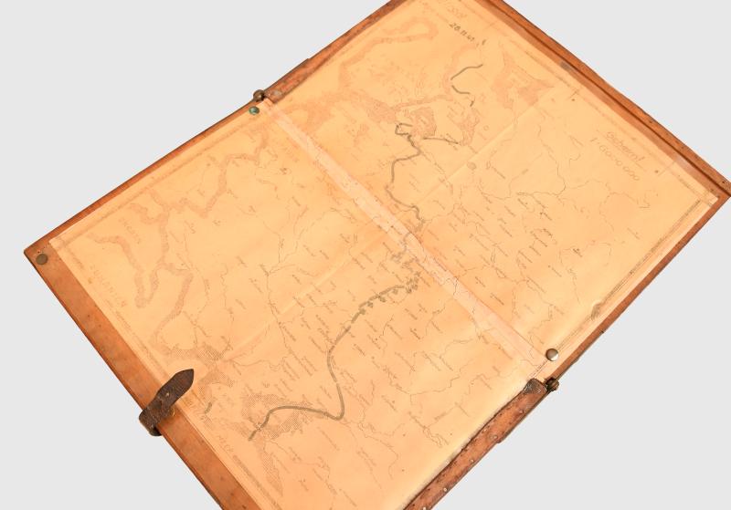 Regimentals | GERMAN WWII UNUSUAL MAP CASE AND BOARD.