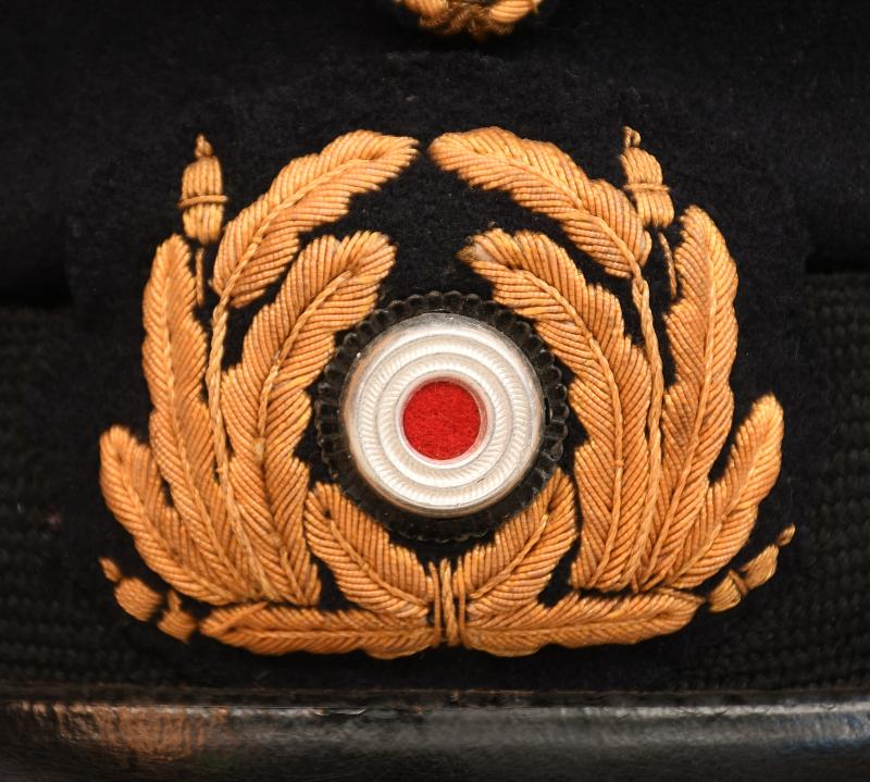 Regimentals | GERMAN WWII KRIEGSMARINE NCOS BLUE TOP VISOR CAP.
