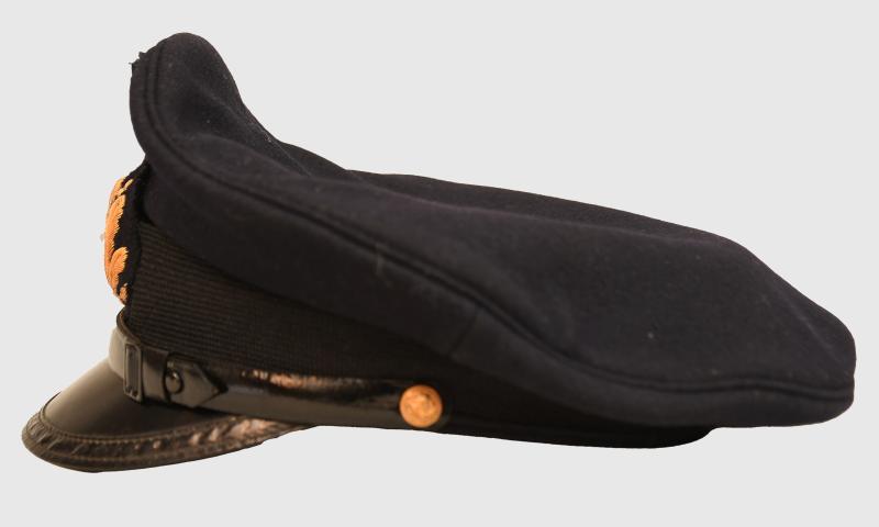 Regimentals | GERMAN WWII KRIEGSMARINE NCOS BLUE TOP VISOR CAP.