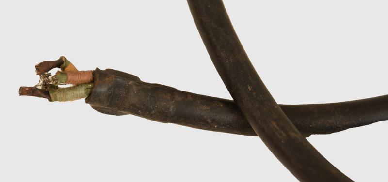 Regimentals | GERMAN WWII LUFTWAFFE FLYING HELMET LEAD AND PLUG.