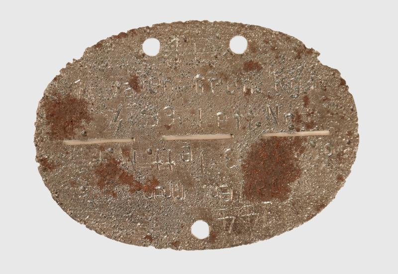 Regimentals | GERMAN WWII WAFFEN SS LATVIAN IDENTITY DISC.