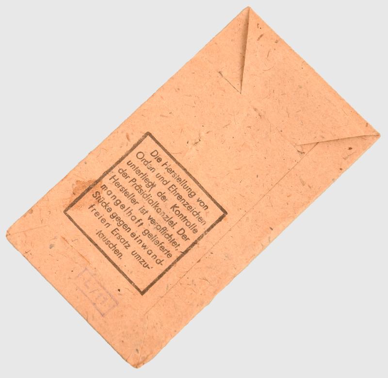 Regimentals | GERMAN WWII WOUND BADGE LDO PACKET.