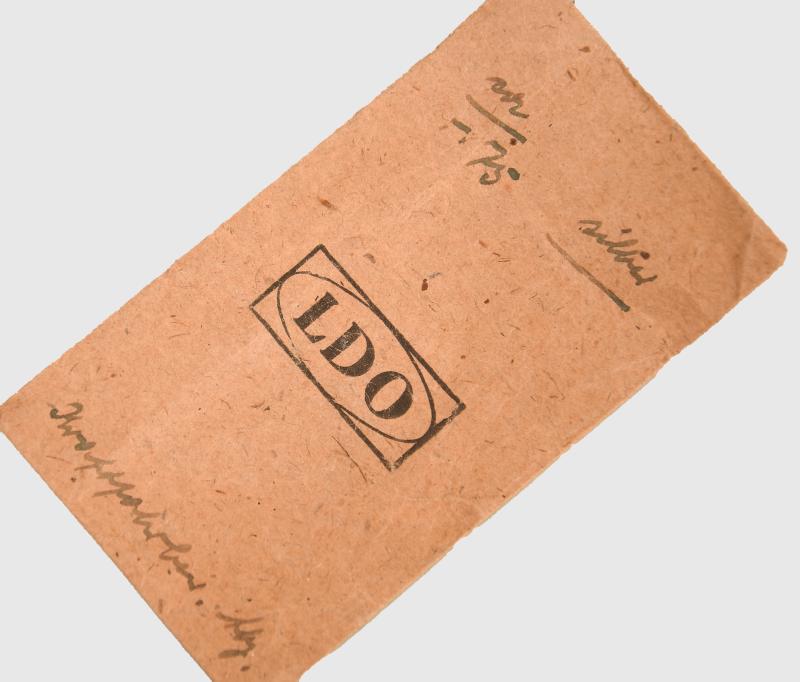 Regimentals | GERMAN WWII ARMY DRIVERS BADGE IN SILVER ISSUE PACKET.