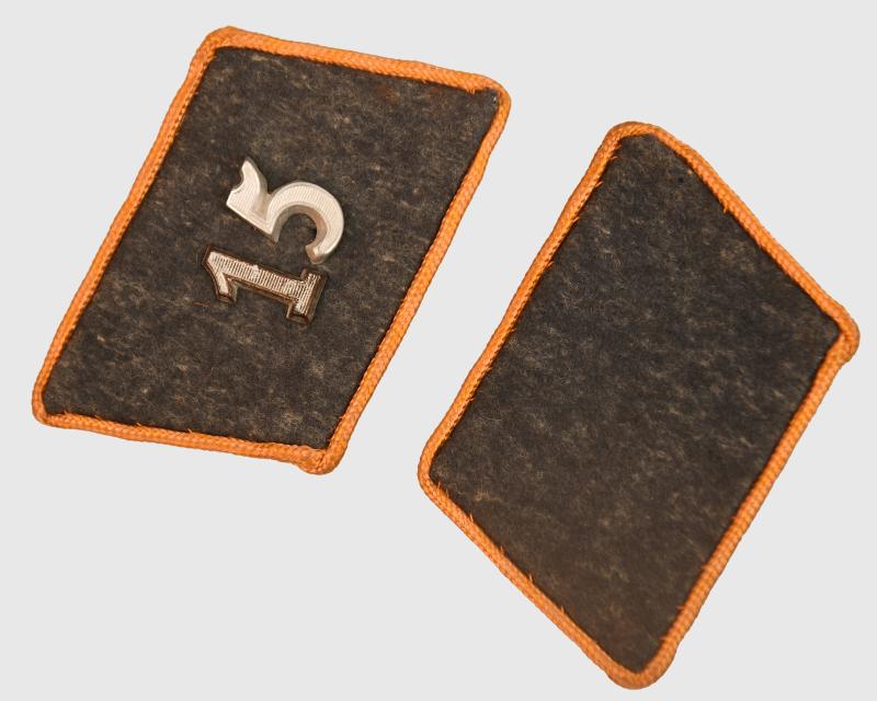 Regimentals | GERMAN WWII DLV COLLAR PATCHES.