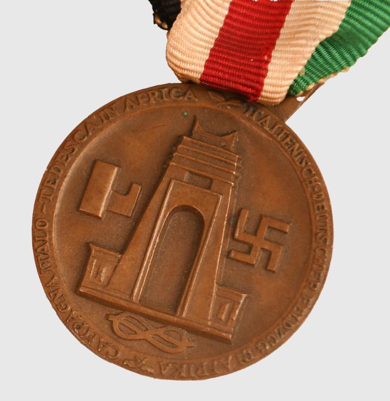 Regimentals | GERMAN WWII ITALIAN GERMAN AFRIKA MEDAL.
