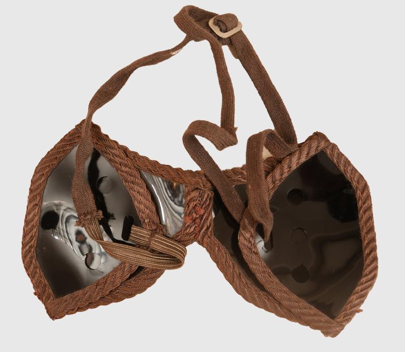 Regimentals | GERMAN WWII TINTED SUN AND SAND GOGGLES.