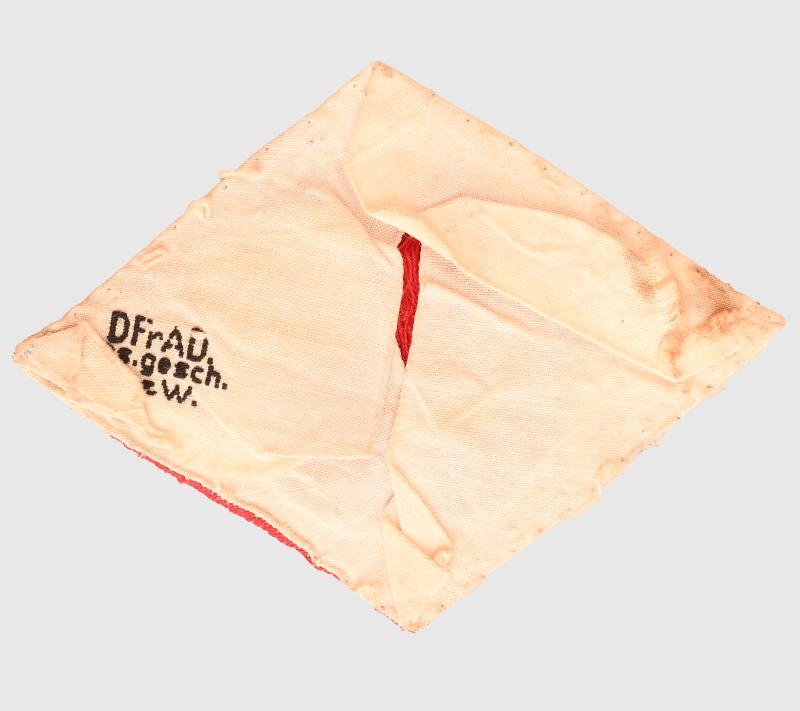 Regimentals | GERMAN WWII RAD WOMANS OFFICERS SLEEVE PATCH.