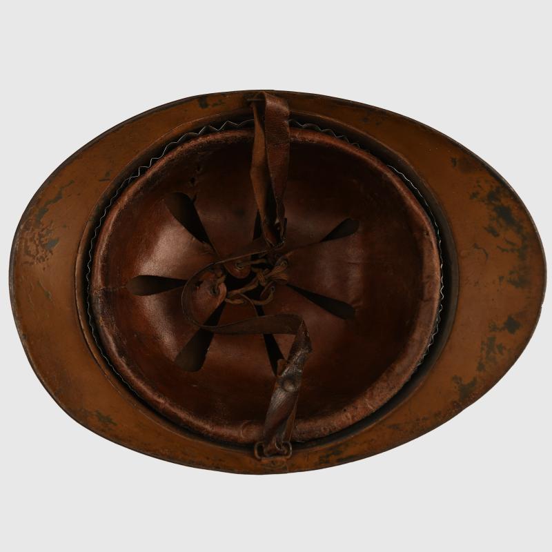 Regimentals | FRENCH WWI COLONIAL INFANTRY ADRIAN HELMET.