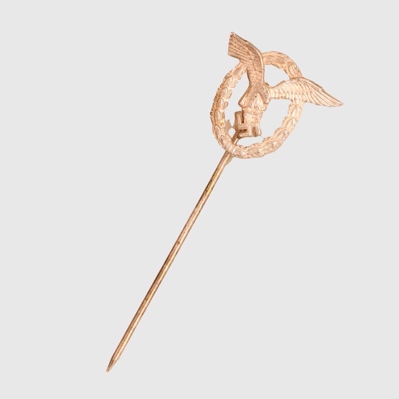 Regimentals | GERMAN WWII LUFTWAFFE PILOTS BADGE LAPEL PIN.