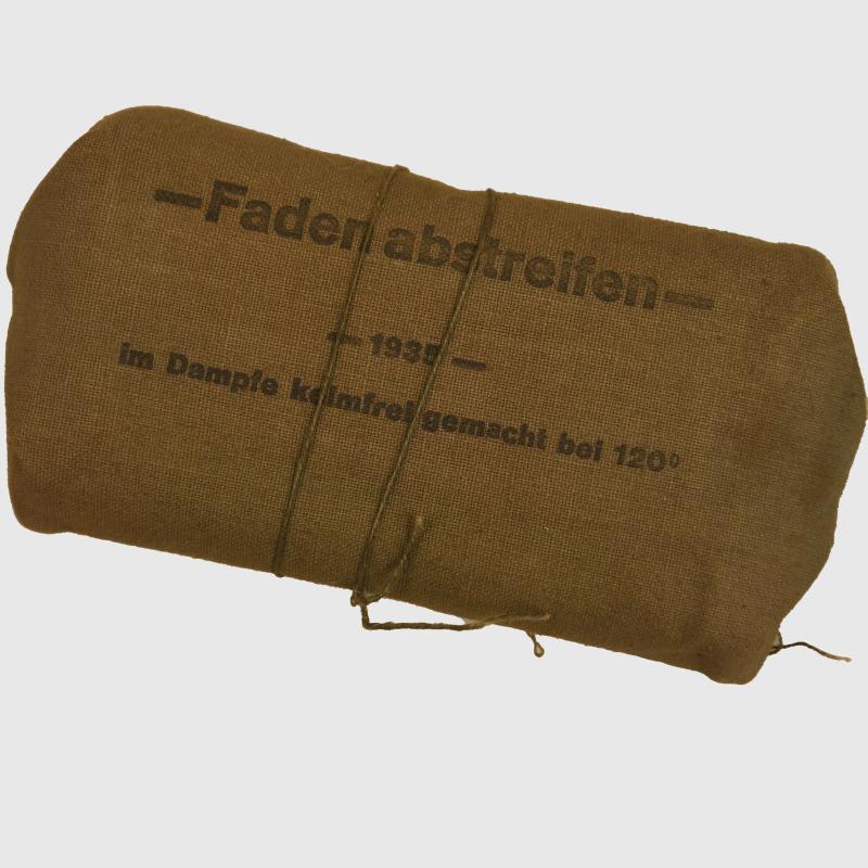 Regimentals | GERMAN WWII LARGE FIELD DRESSING.