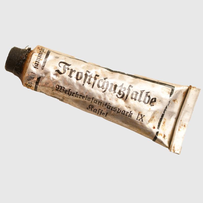 Regimentals | GERMAN WWII SOLDIERS ANTI FROSTBITE CREAM.